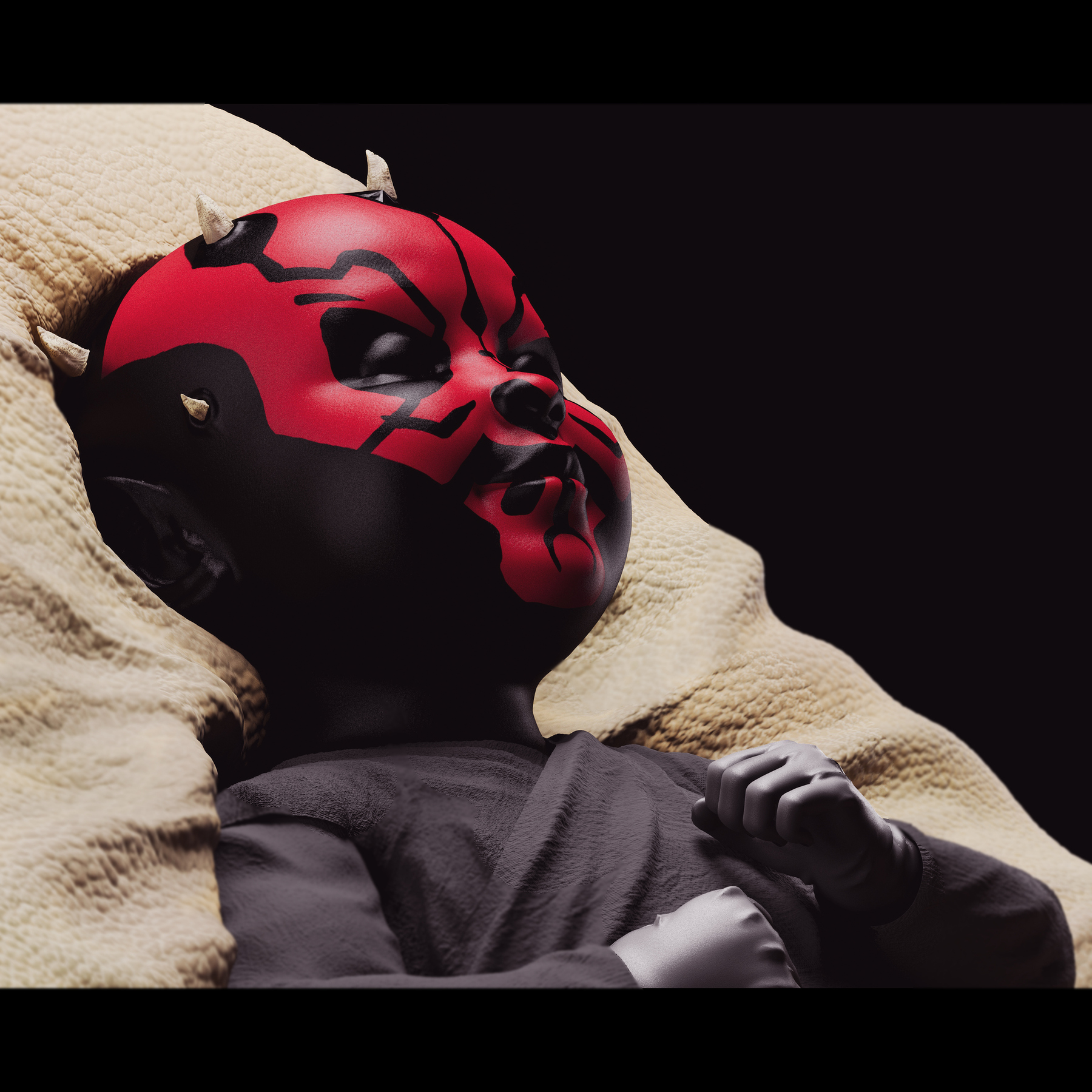 Baby Darth Maul - ZBrushCentral