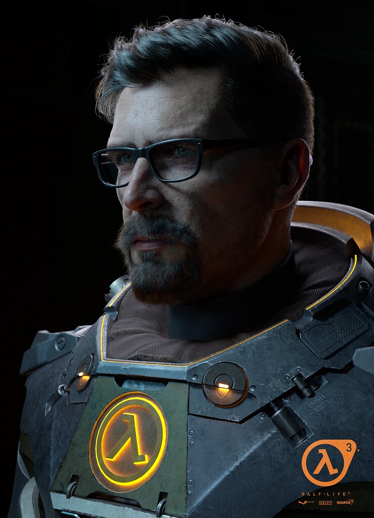 Gordon Freeman - ZBrushCentral