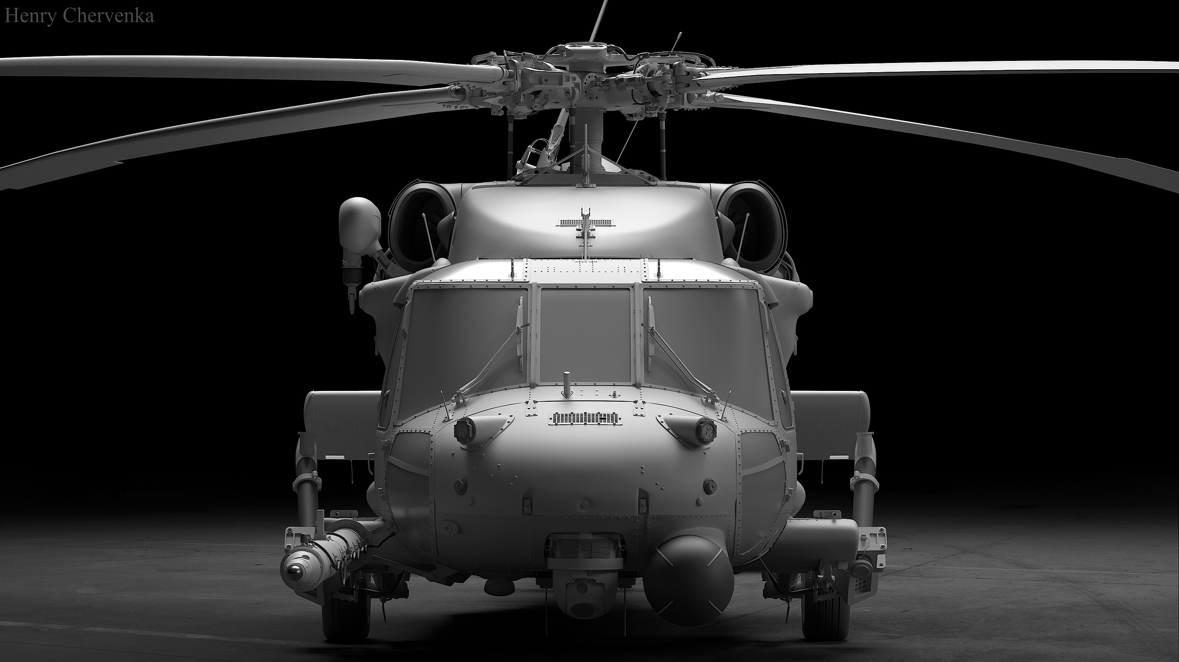 UH 60 Main Rotor - ZBrushCentral