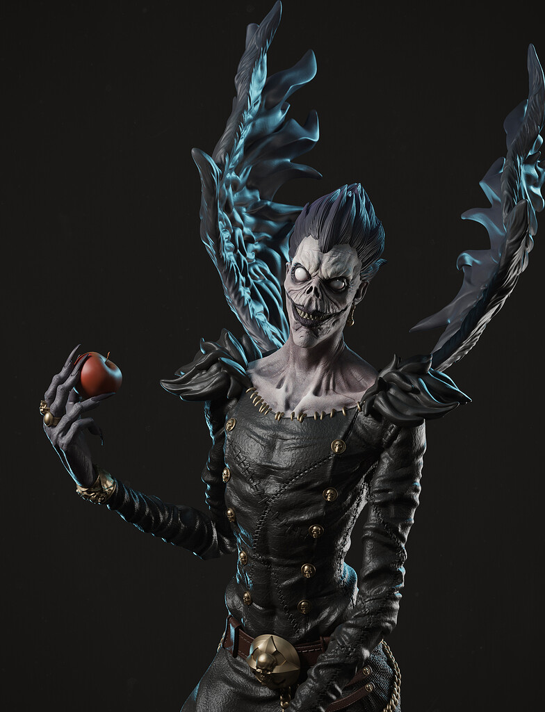 Ryuk fan art - ZBrushCentral