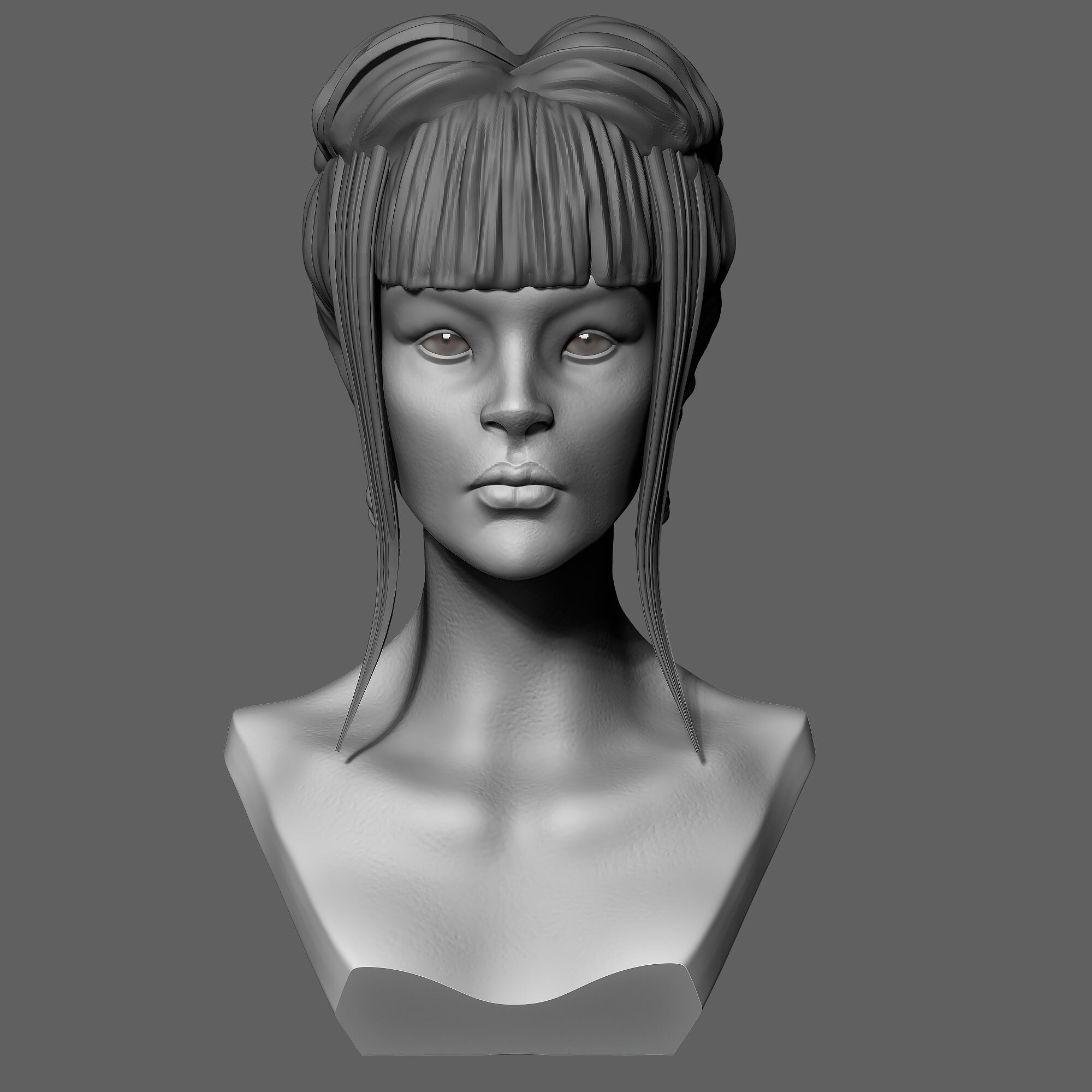 Busto Feminino - ZBrushCentral