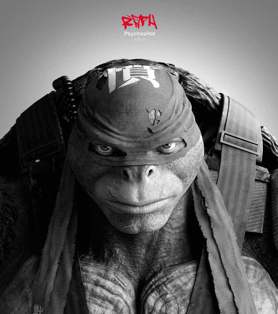 TMNT - RAPH Real-Time - ZBrushCentral