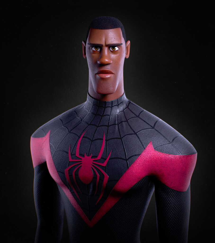 Miles Morales / Spider-Man - ZBrushCentral