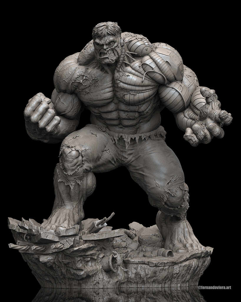 Cosmic Hulk - ZBrushCentral