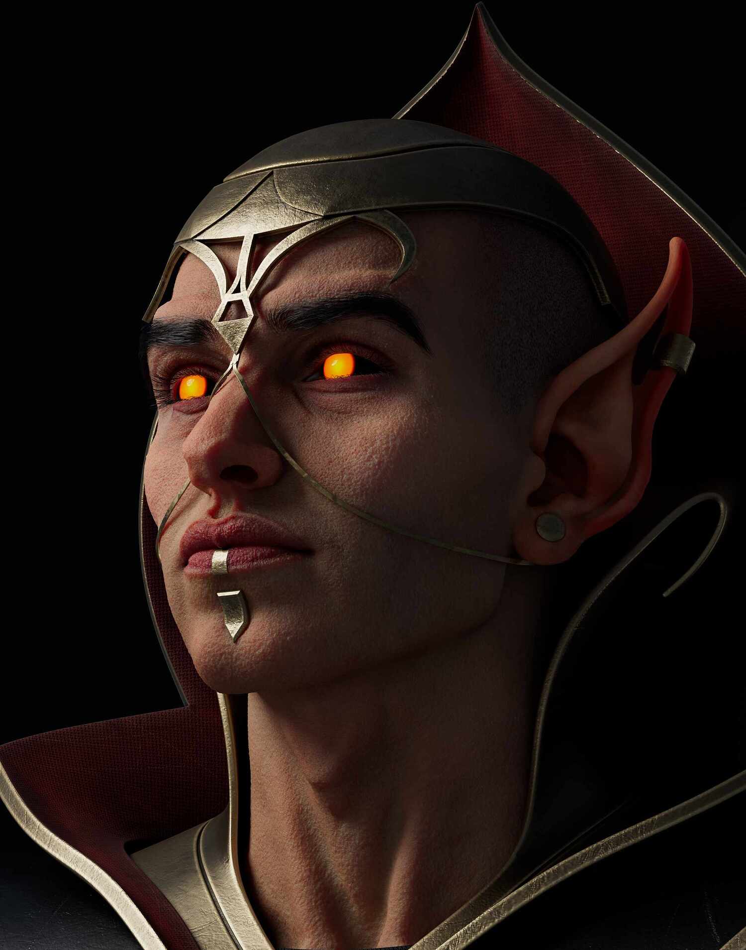Astral Elf Portrait - ZBrushCentral
