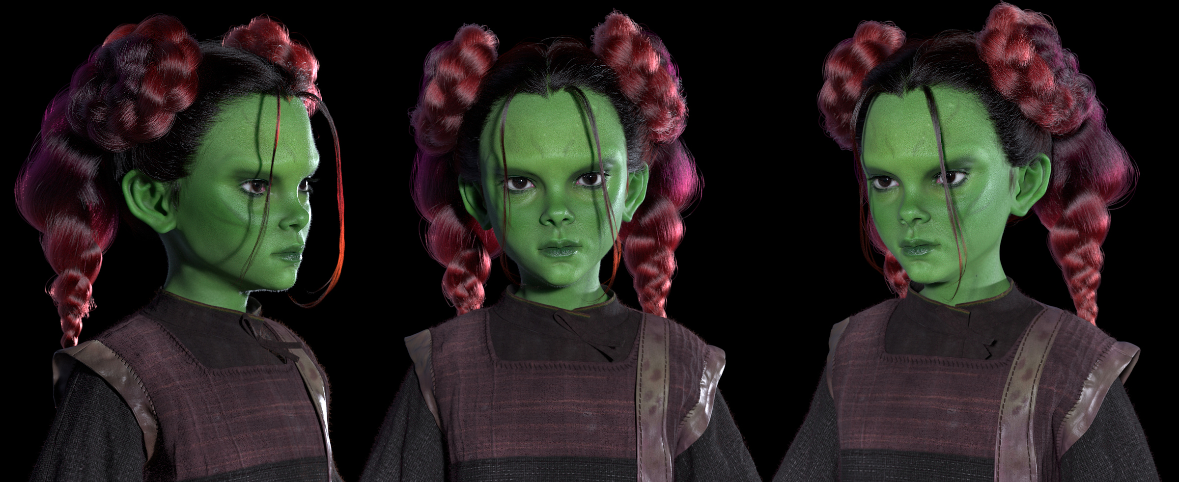 Young Gamora - Avengers: Infinity War - ZBrushCentral