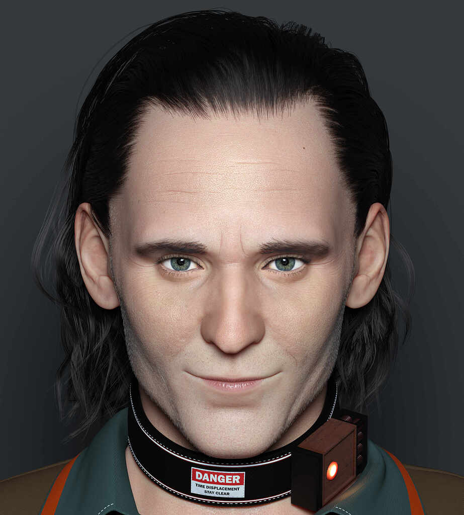 Loki portrait - ZBrushCentral