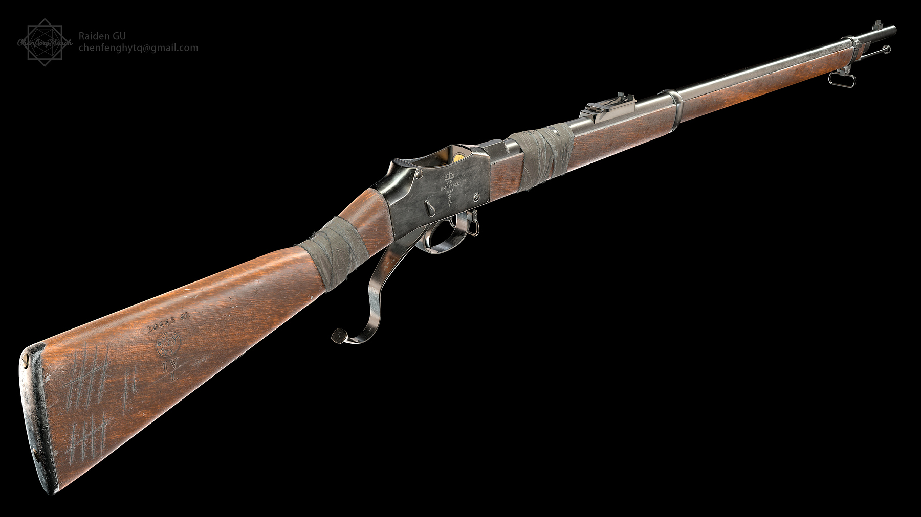 Martini-Henry Rifle - ZBrushCentral