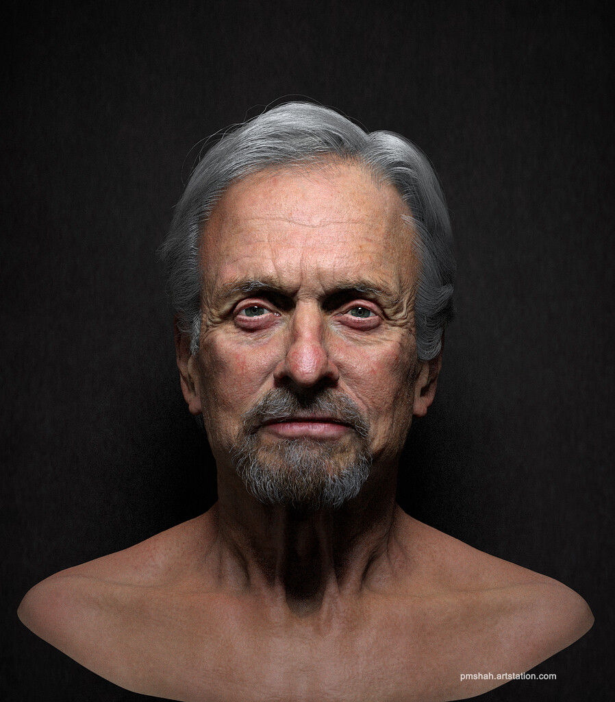 Michael Douglas - ZBrushCentral