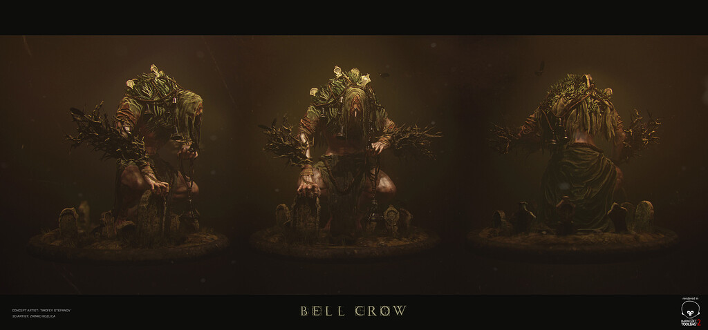 Bell Crow - ZBrushCentral