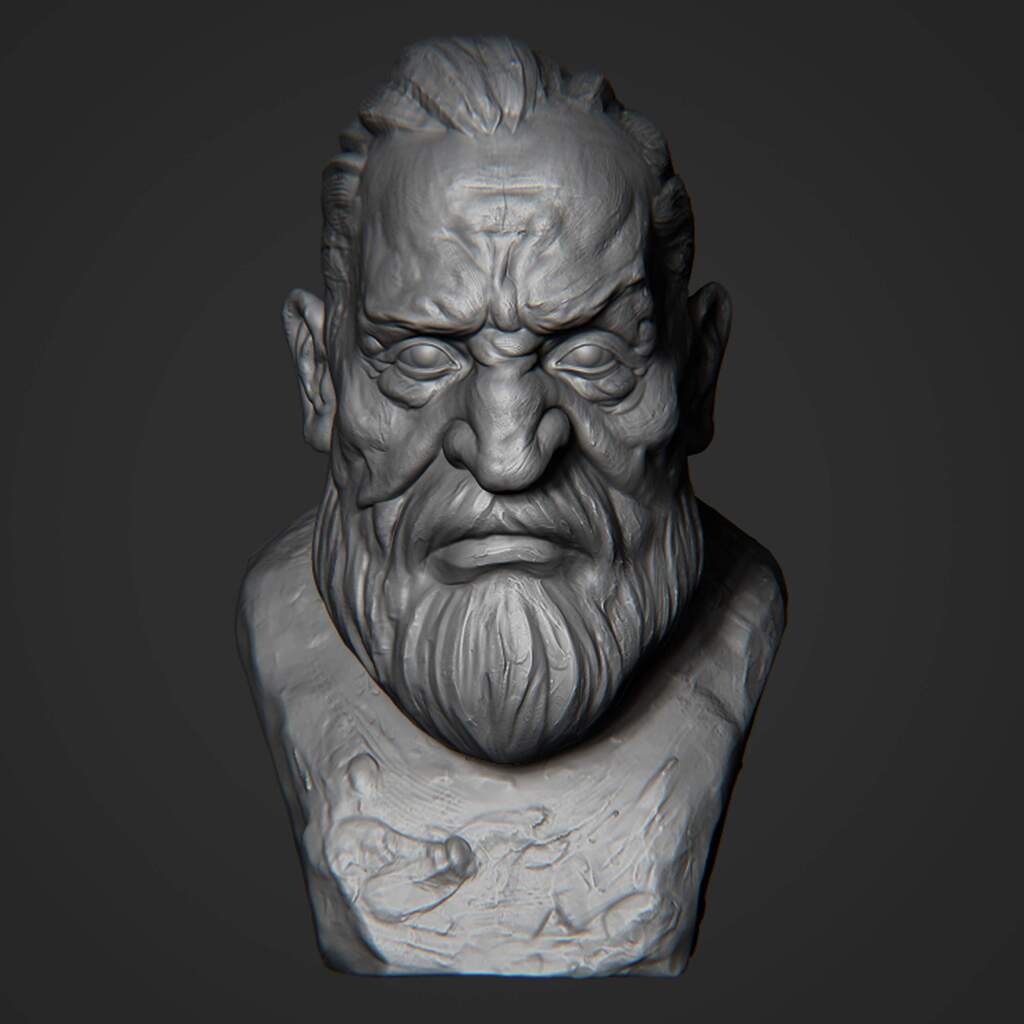 Bust Study - ZBrushCentral