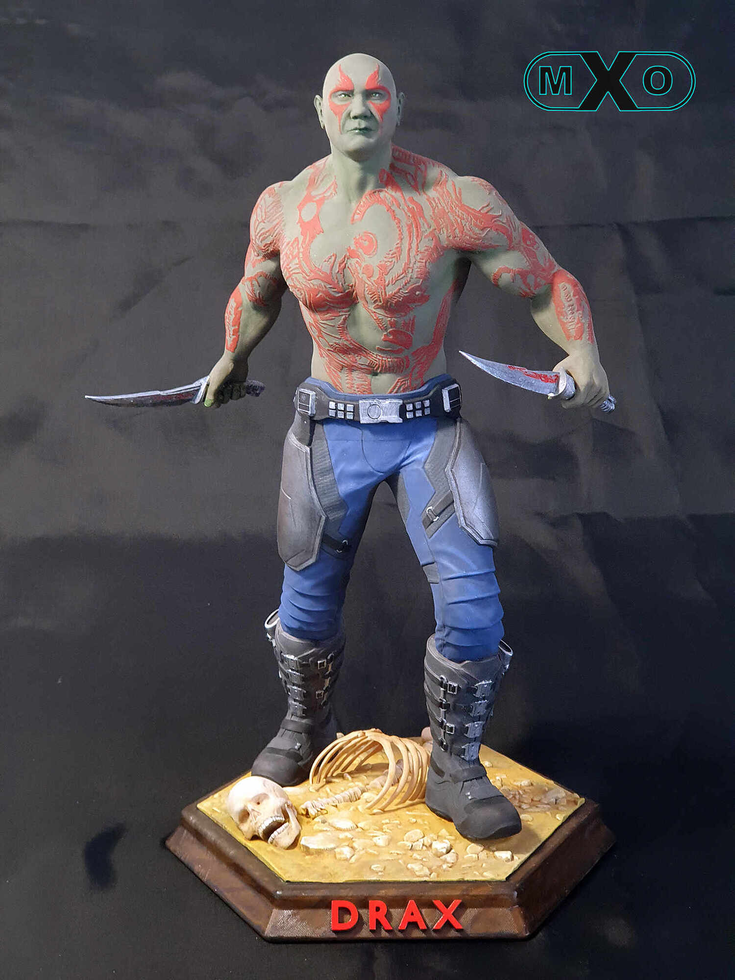 Drax The Destroyer fun art 3D Print & paint - ZBrushCentral