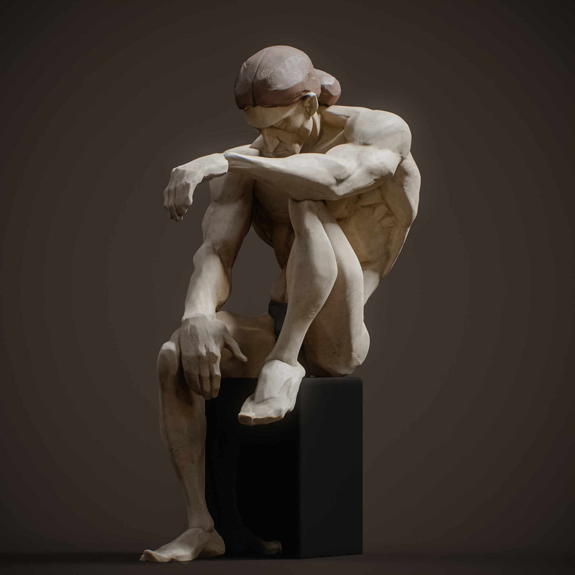 Stylized male body - ZBrushCentral