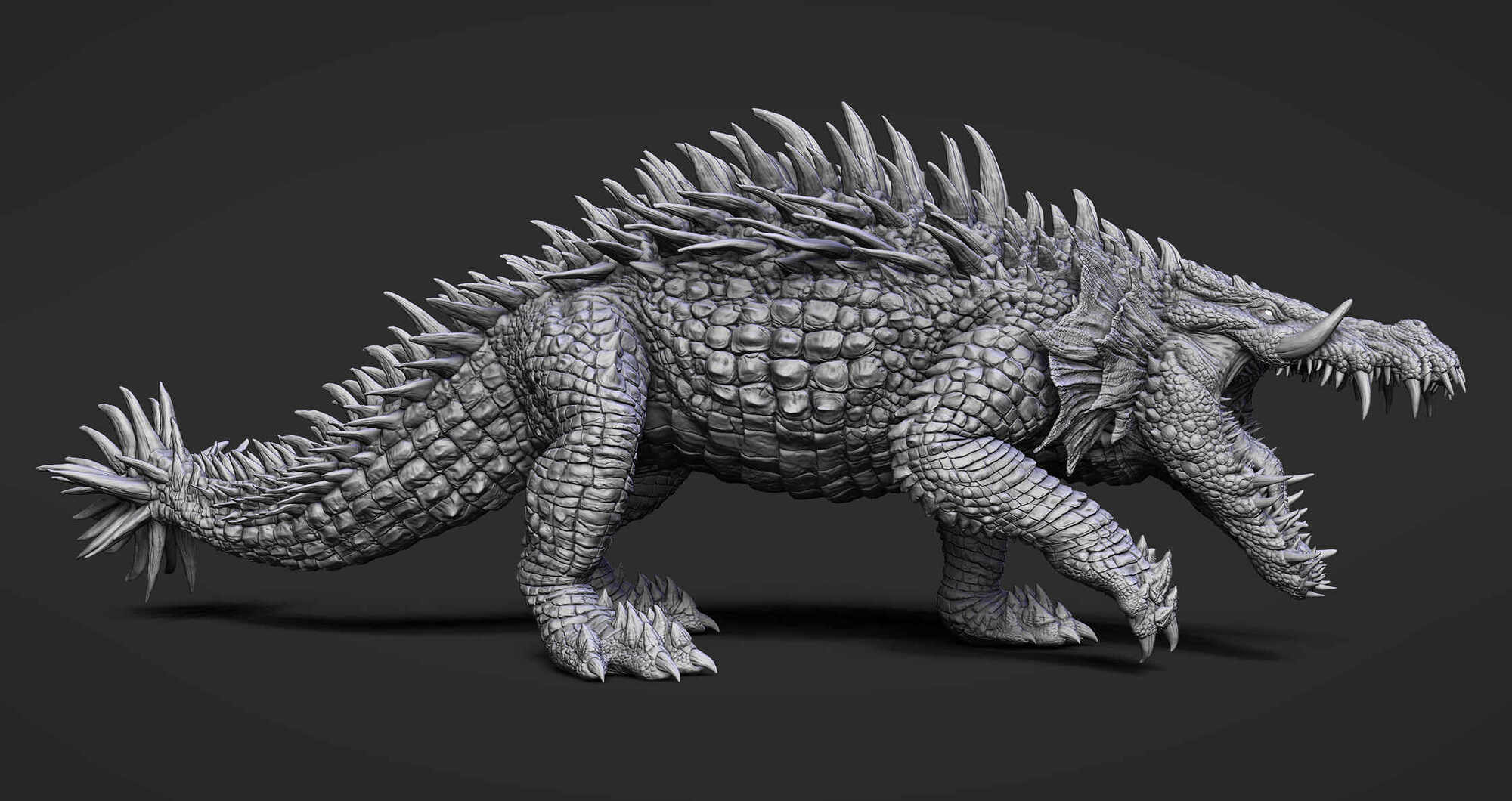 Lizzie (Rampage ) - ZBrushCentral