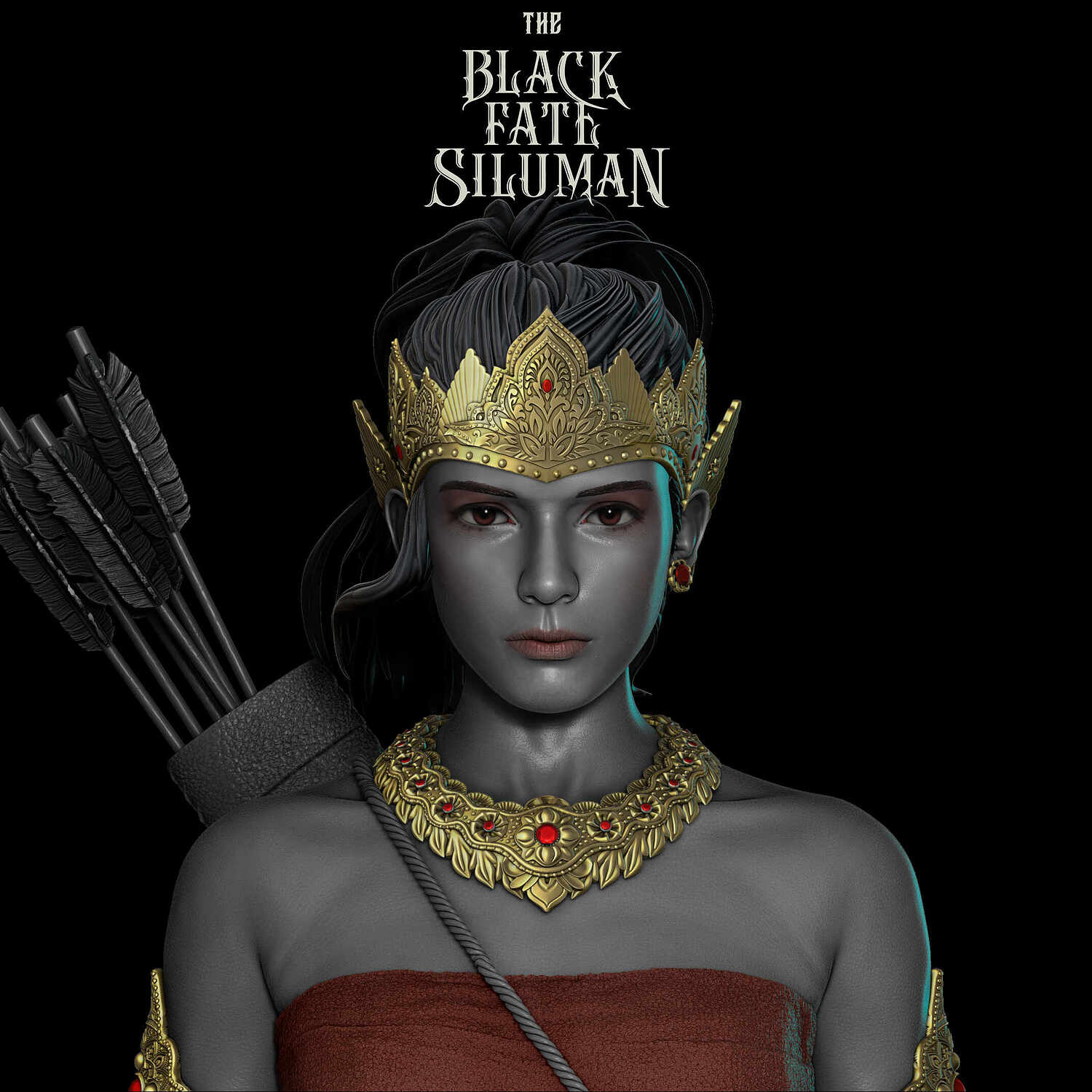 Bust Character i did for Black Fate Siluman project - ZBrushCentral