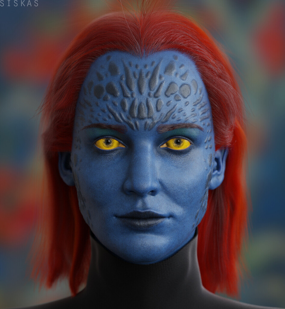 Mystique 3D Model - ZBrushCentral