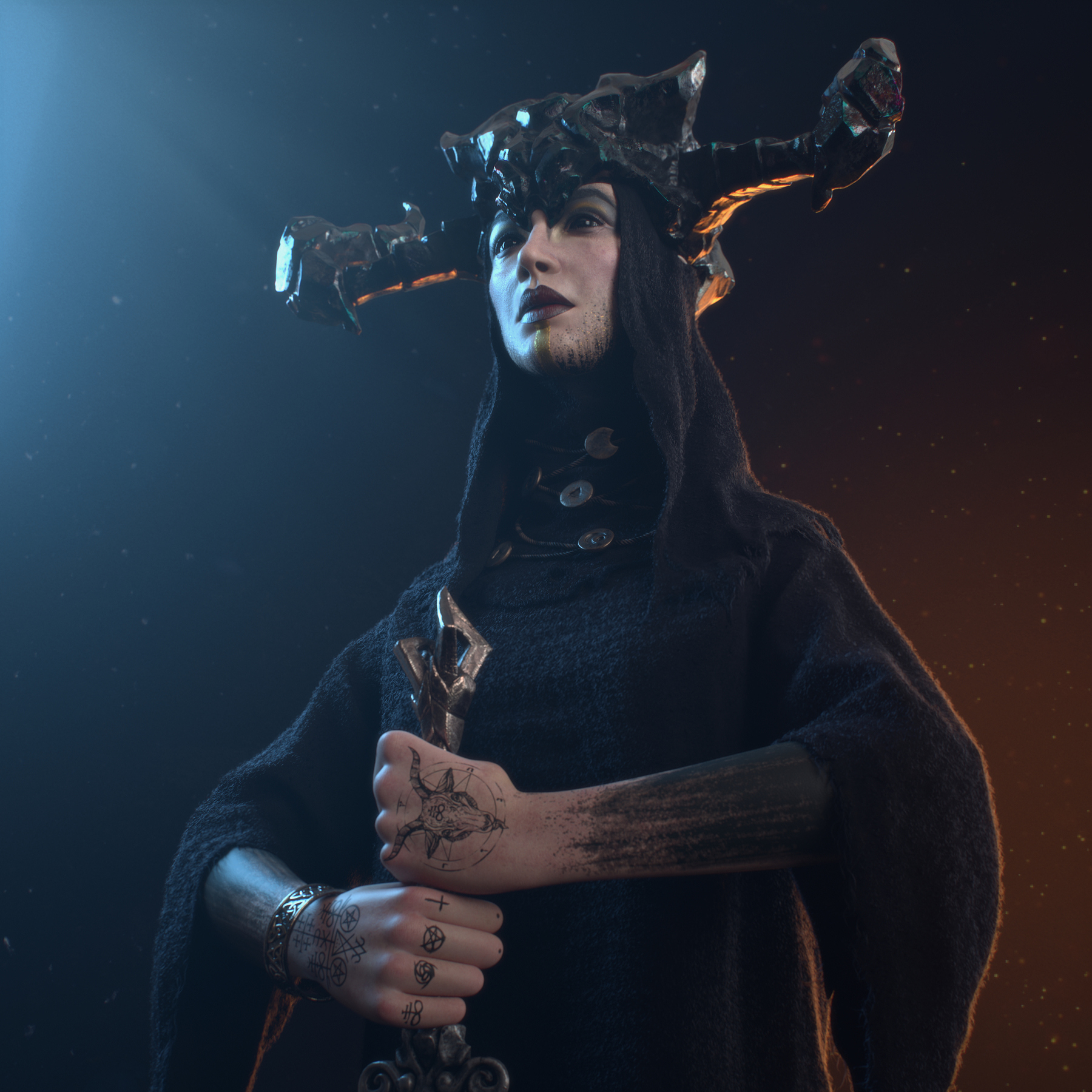 Dark priestess - ZBrushCentral