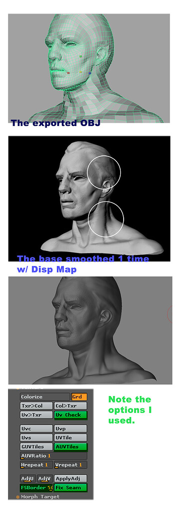 displacement maps seam - ZBrushCentral