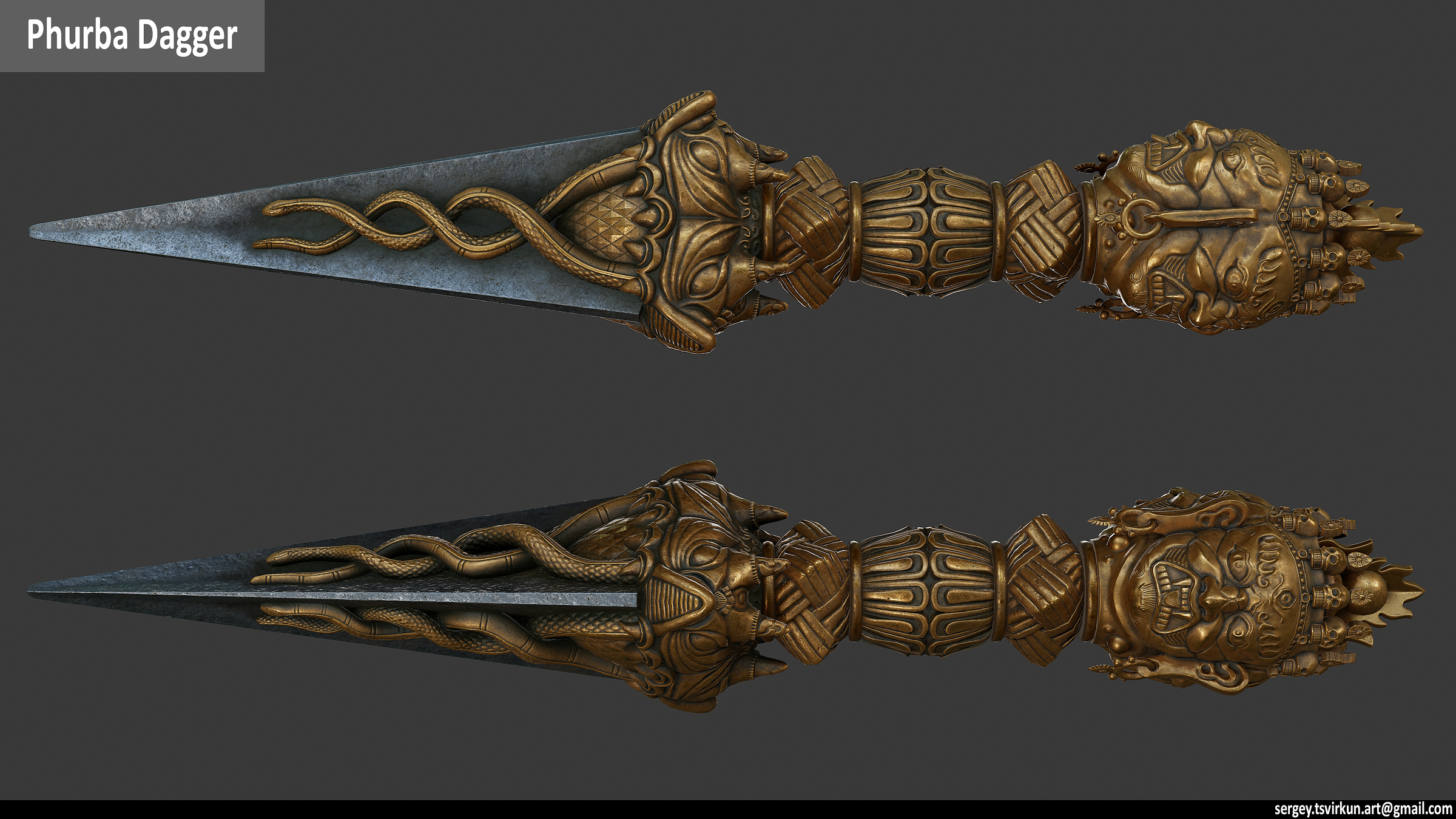 Phurba Dagger - ZBrushCentral