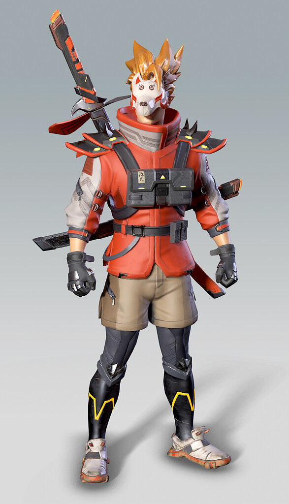 Genji Fanart Skin - ZBrushCentral