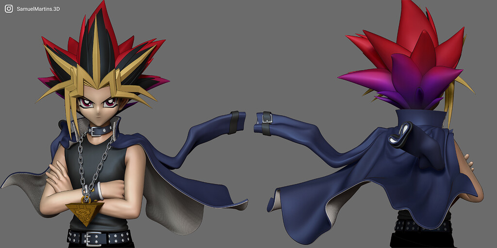 Yugi - Fan Art - ZBrushCentral