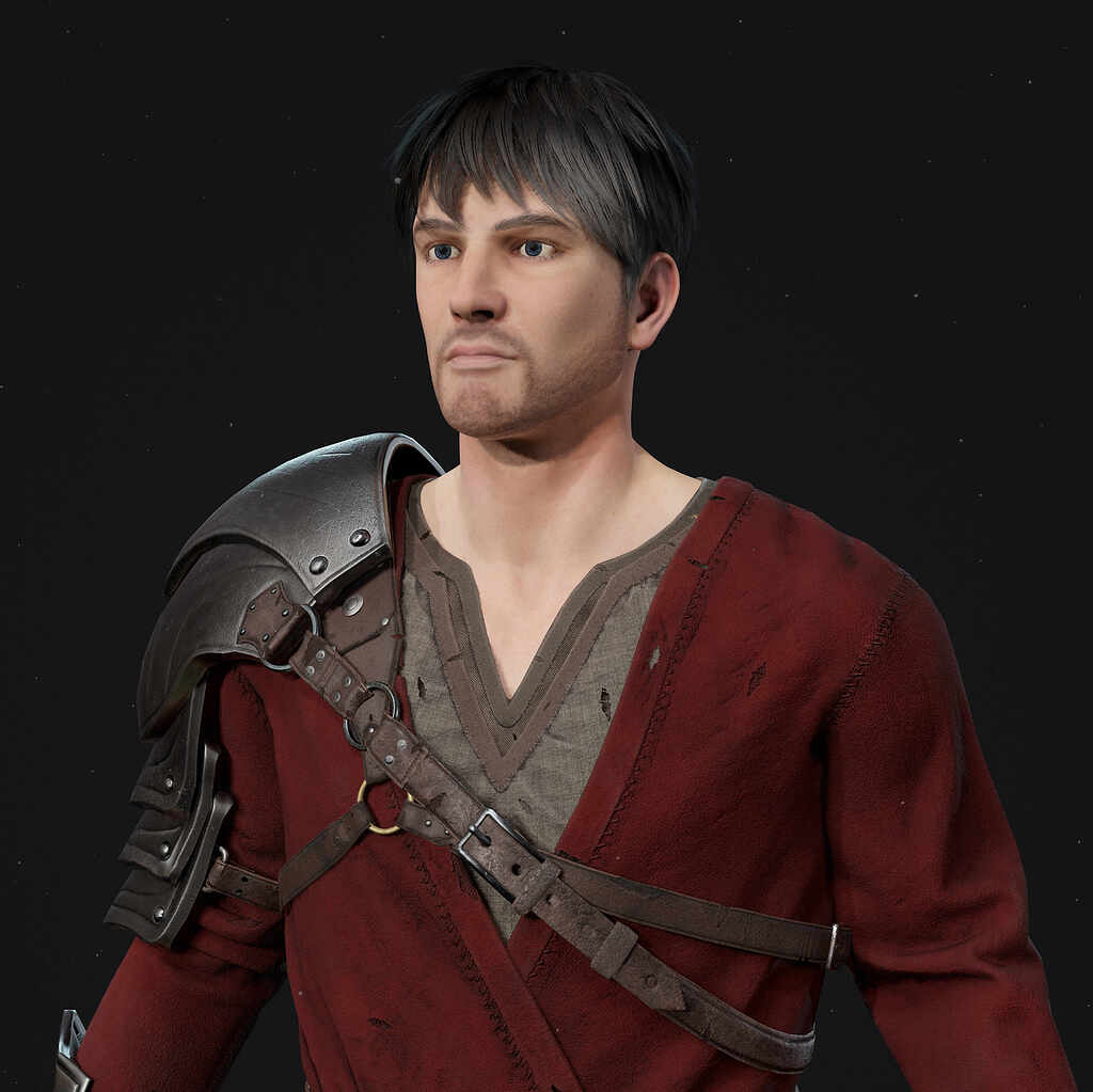 Vincent - remastered 3d model - ZBrushCentral