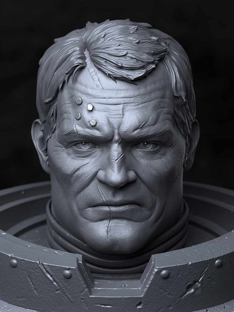 Titus - Space Marine 2 - ZBrushCentral