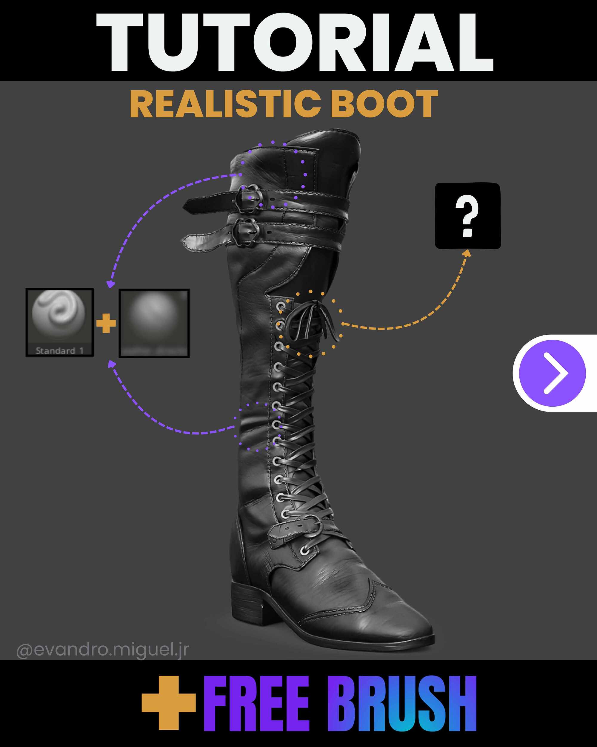 Boot tutorial - ZBrushCentral