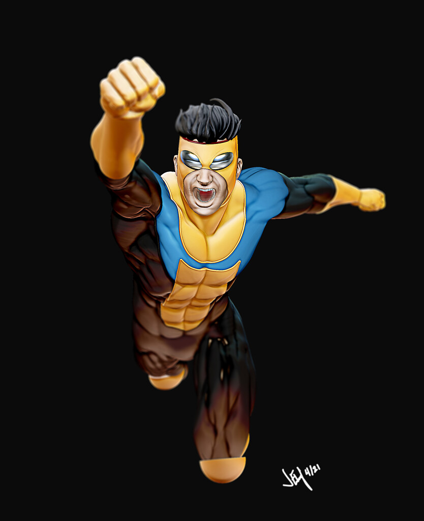 INVINCIBLE sketch - ZBrushCentral