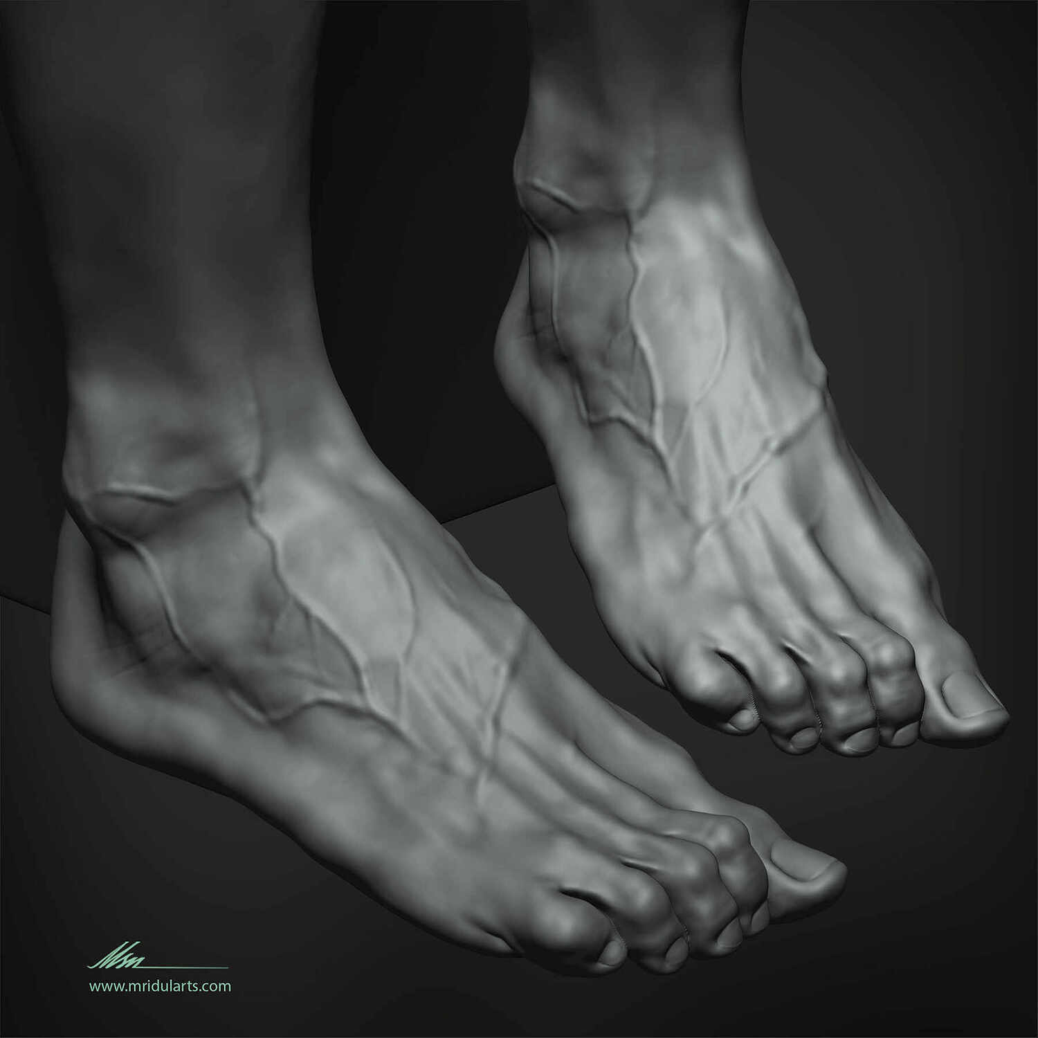 Male Anatomy and Gesture Study Sculpt in Zbrush - ZBrushCentral