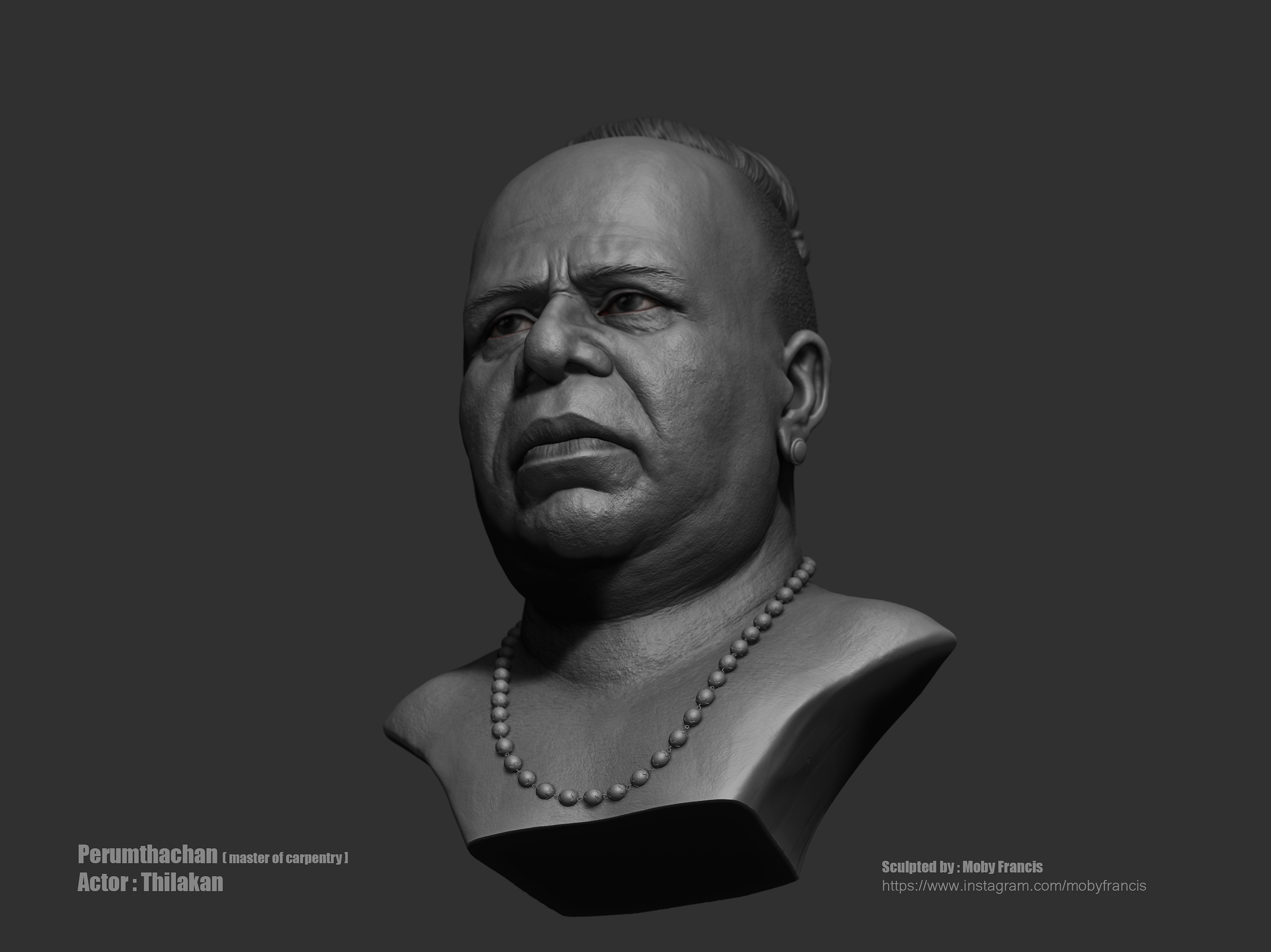 Perumthachan [ Actor : Thilakan ] - ZBrushCentral