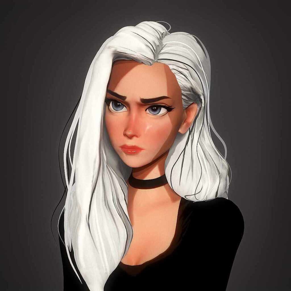 A Portrait of Kara - ZBrushCentral