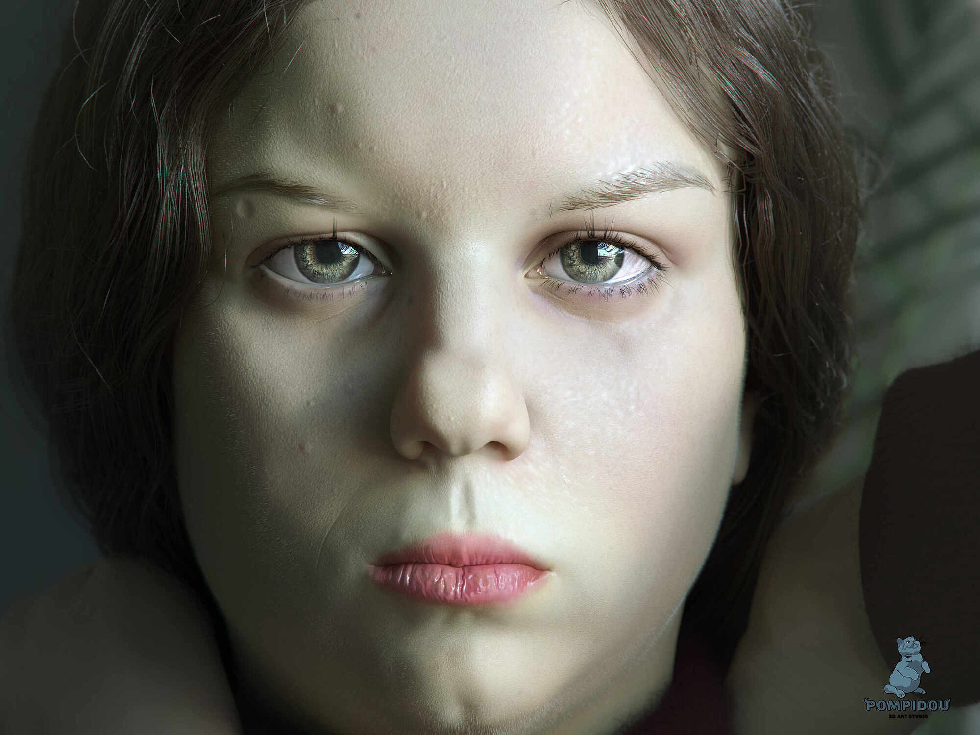 3D portrait in 3D max and Zbrush. Preview - ZBrushCentral