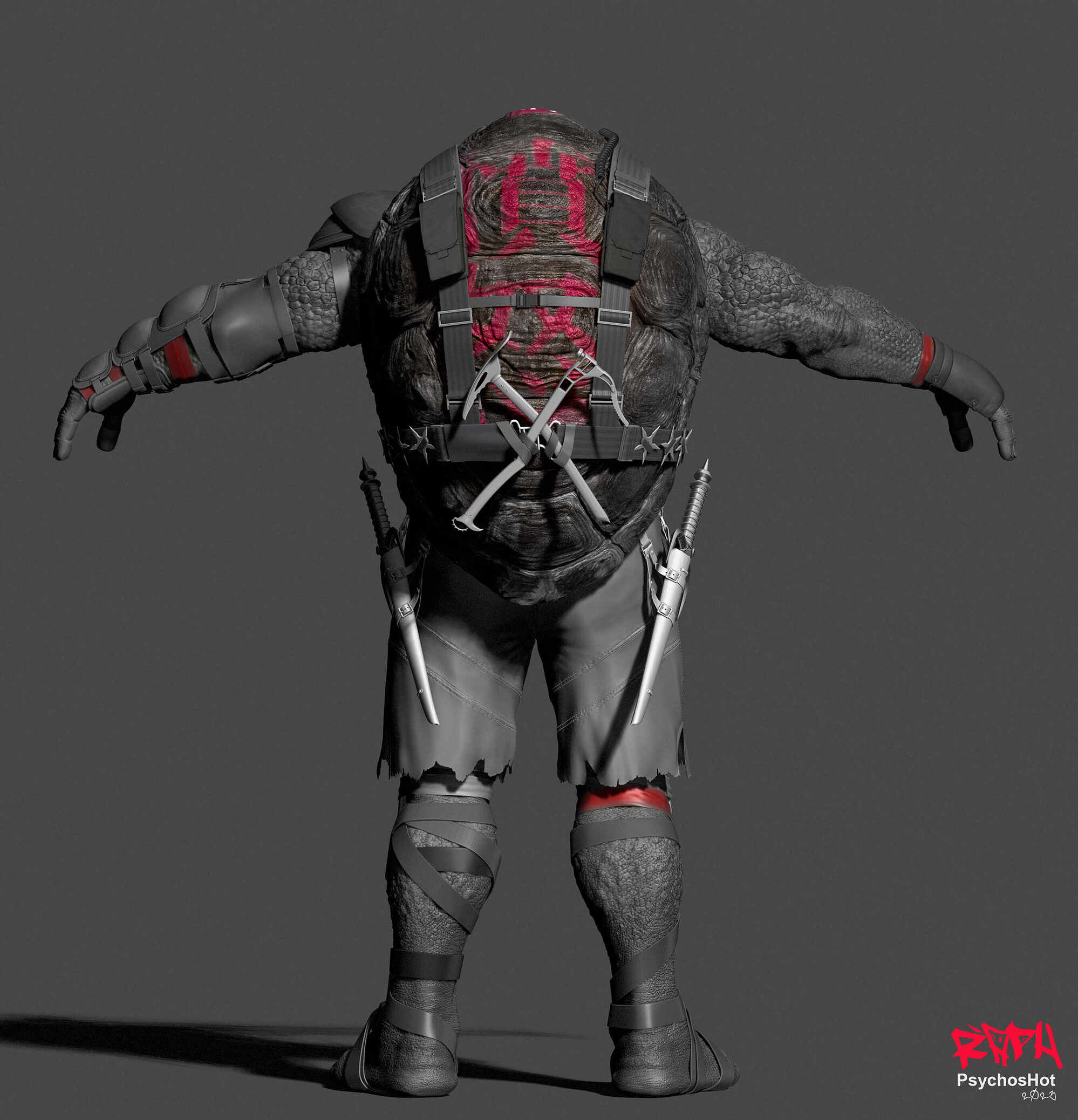 TMNT - RAPH Real-Time - ZBrushCentral