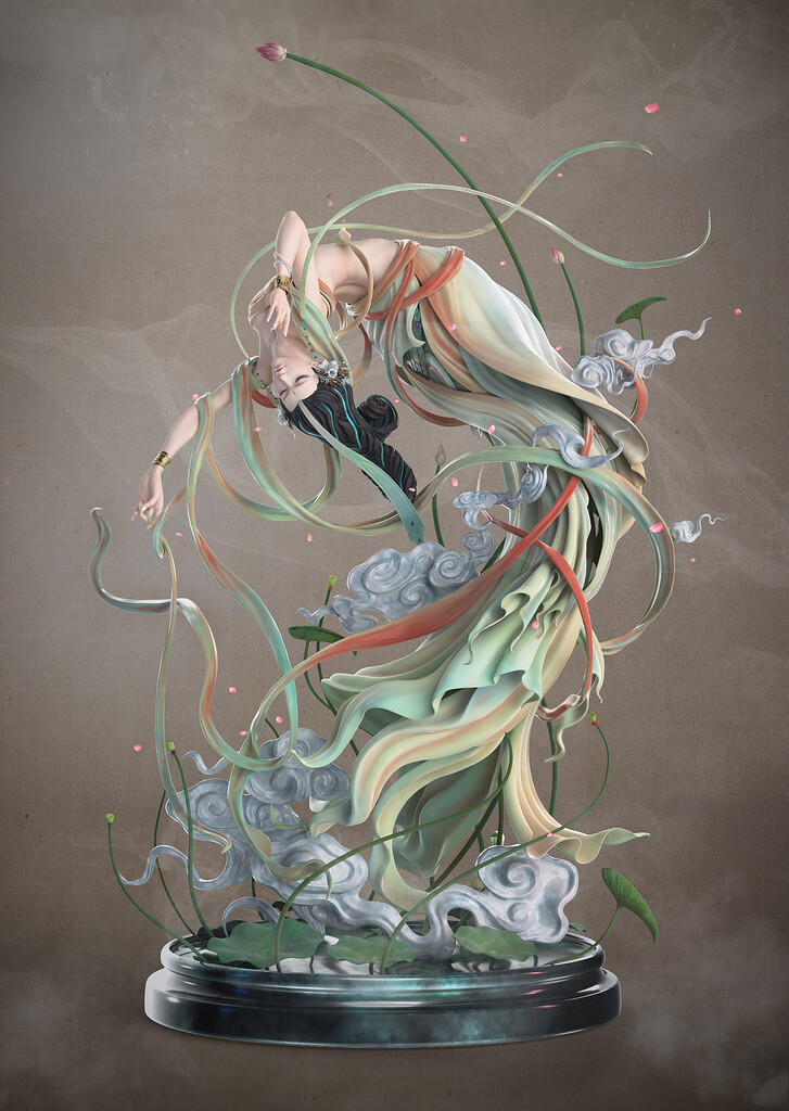 Lotus Fairy - ZBrushCentral