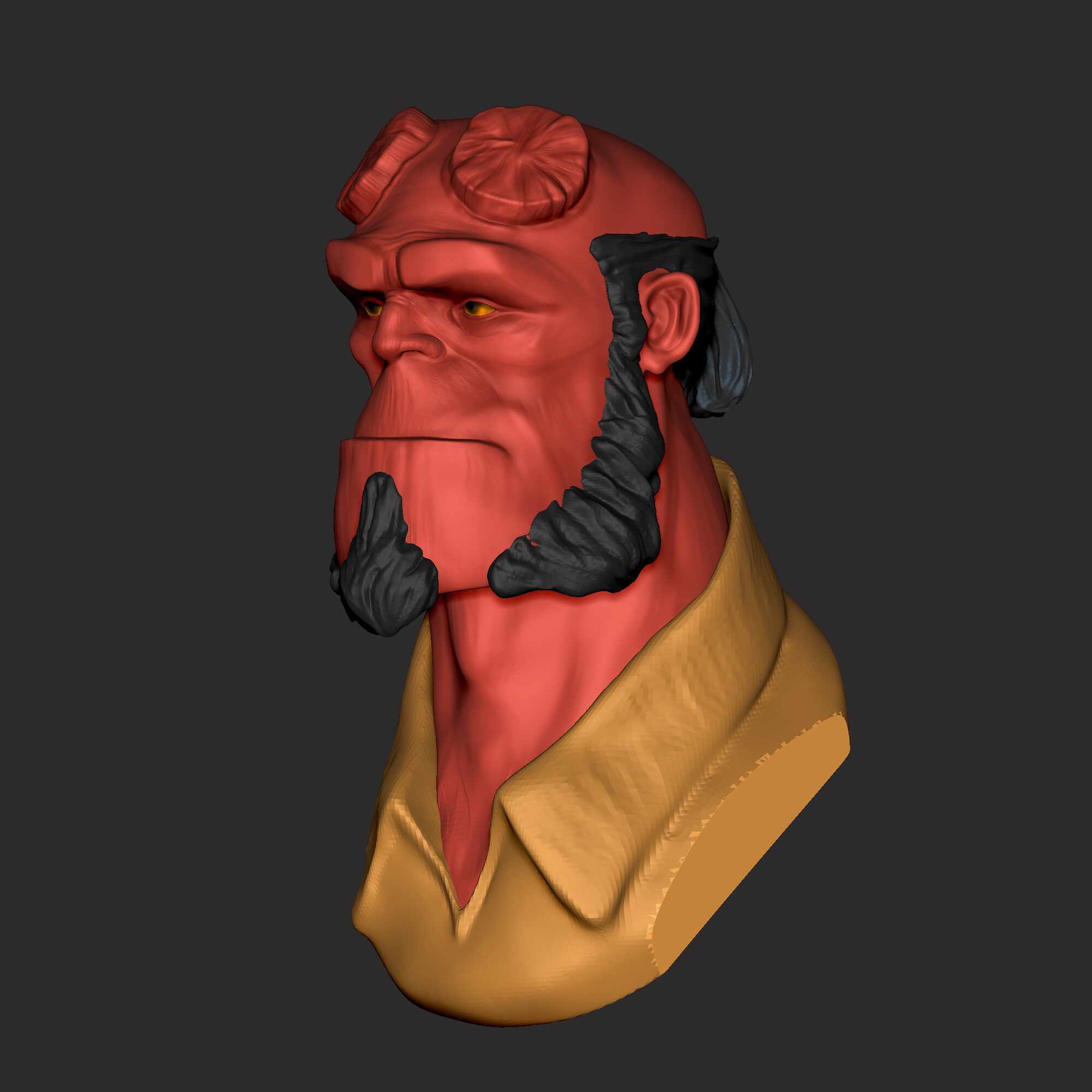Hellboy - ZBrushCentral