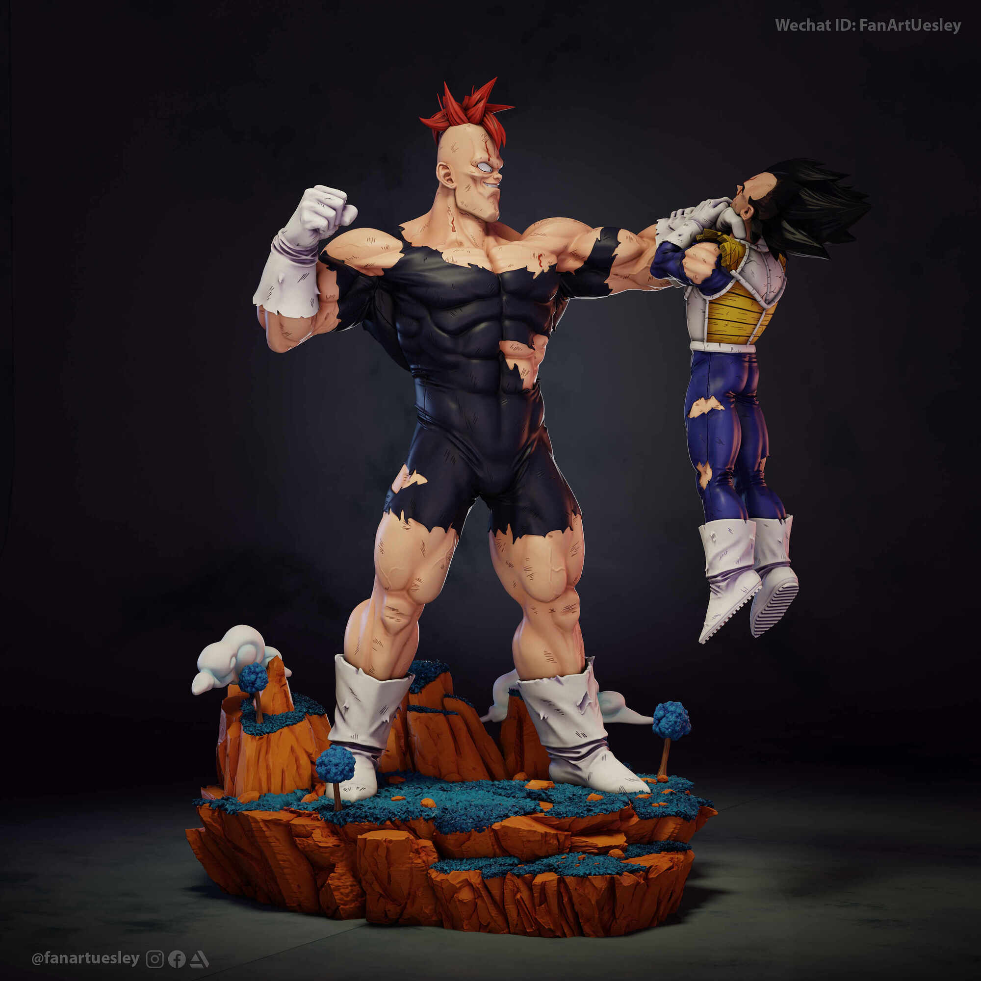 Recoom Vs Vegeta - ZBrushCentral