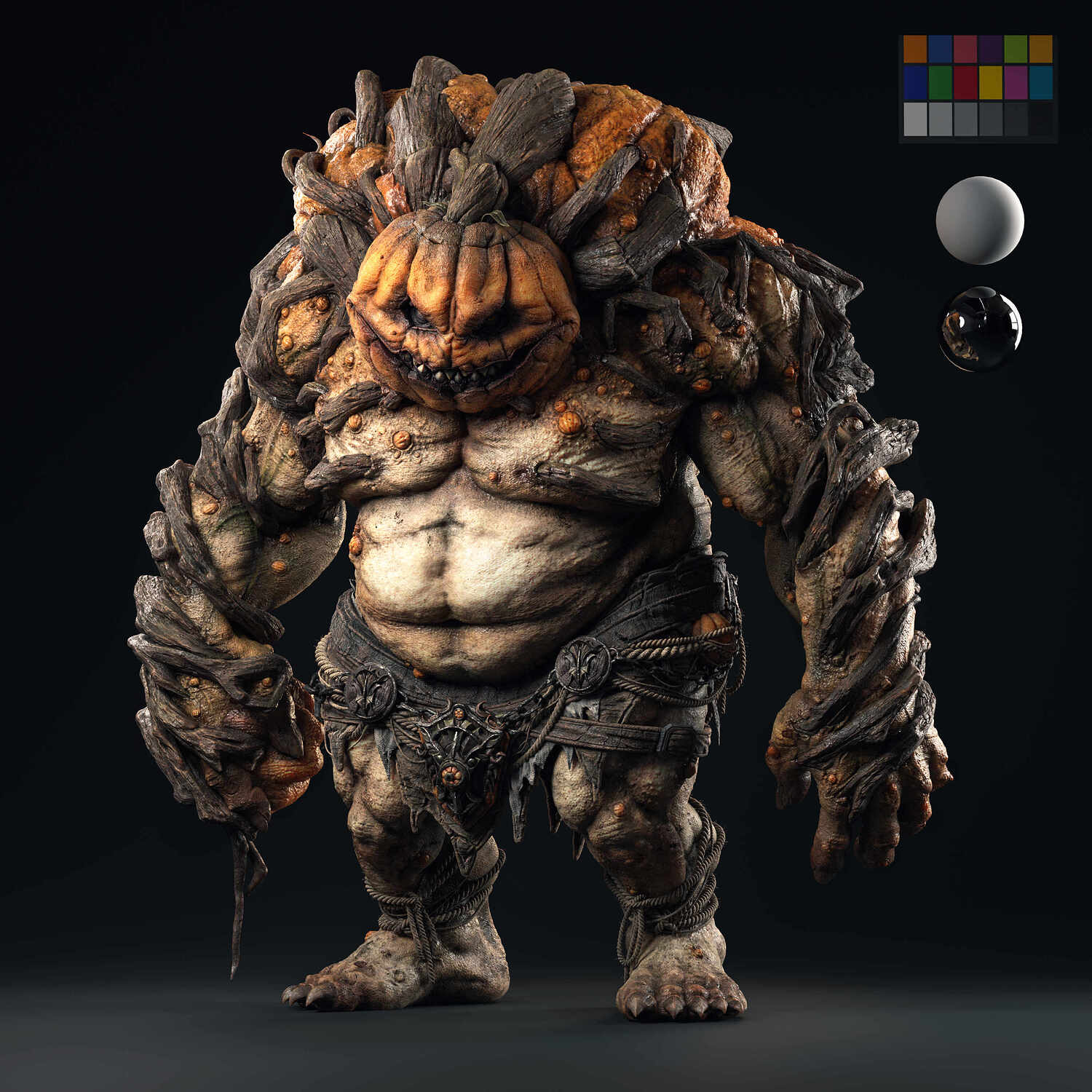 Pumpkin Menace - Cinematic Character - ZBrushCentral