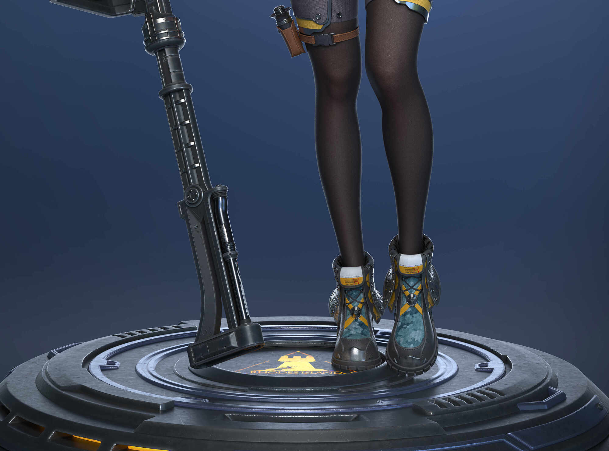 Arknights - Bagpipe Fanart - ZBrushCentral