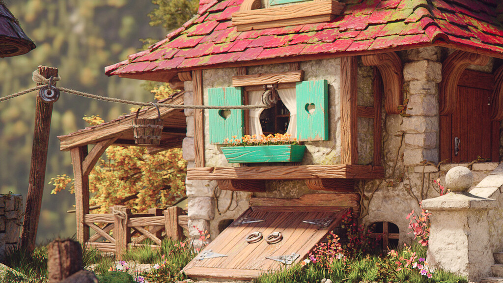 Belle's Cottage - ZBrushCentral