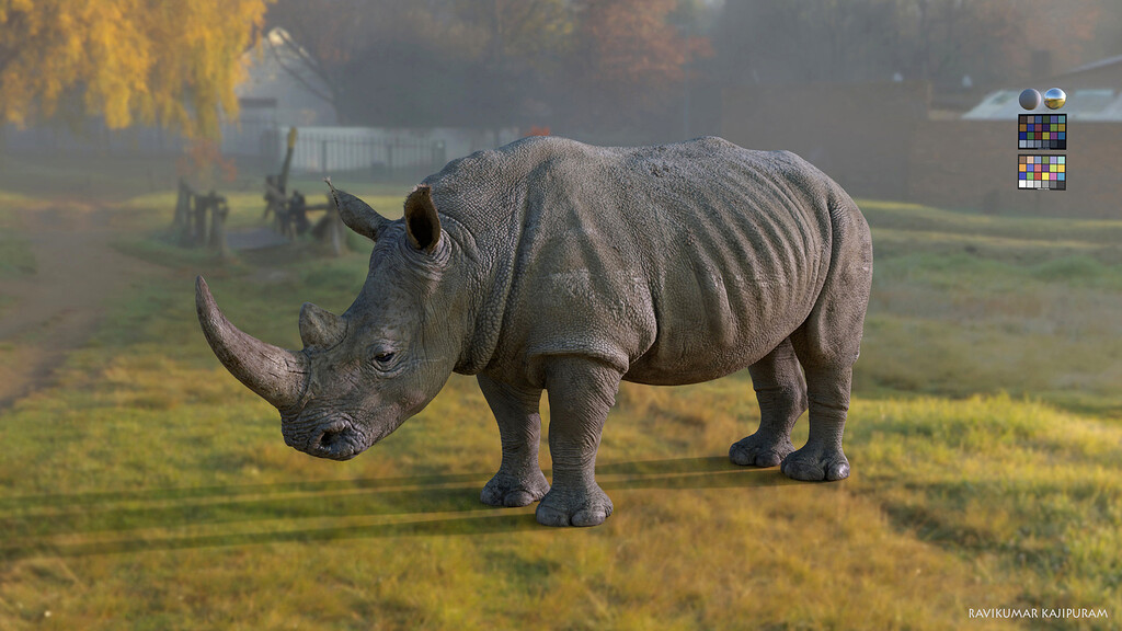 Rhino Texture and Lookdev - ZBrushCentral