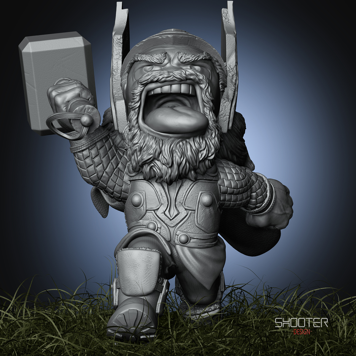 Thor Clash Royale - ZBrushCentral
