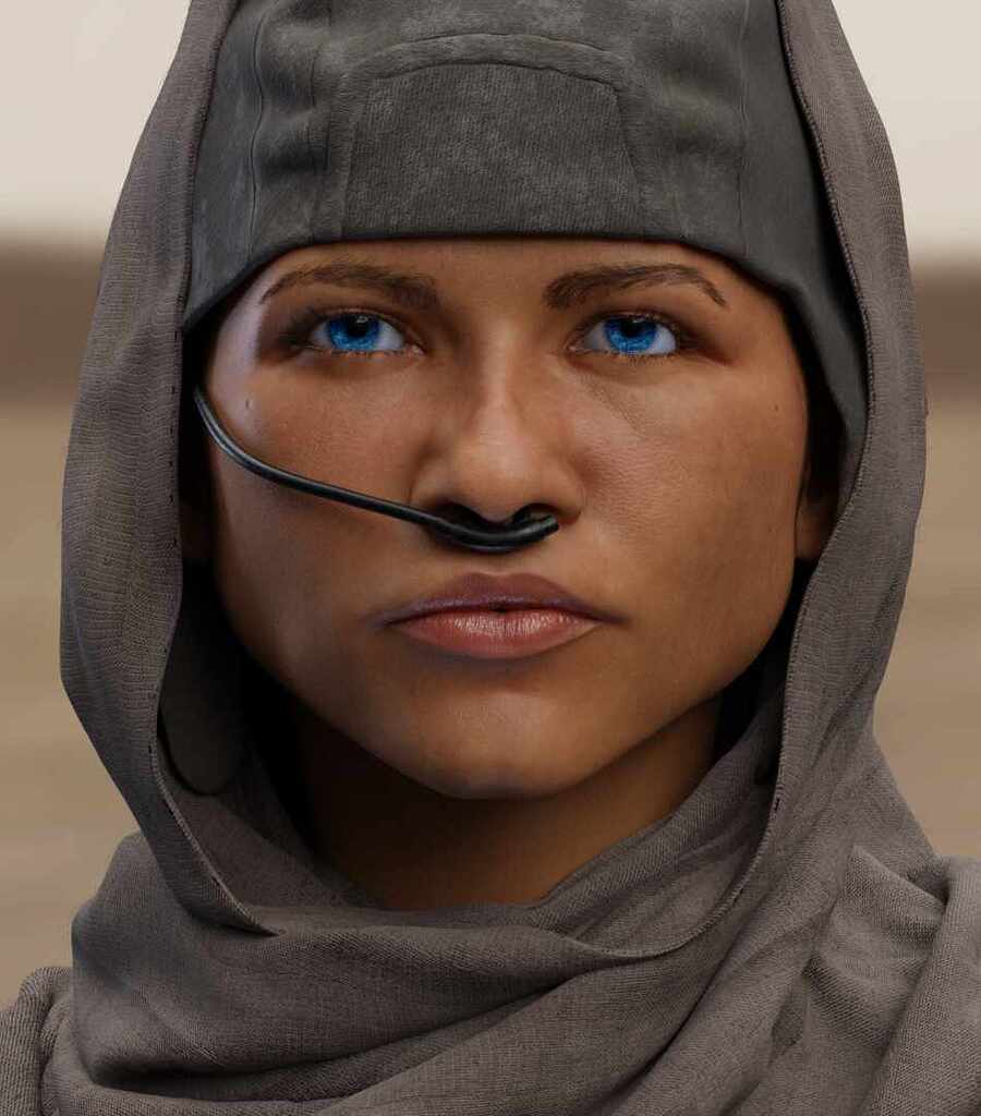 Zendaya Chani Dune - ZBrushCentral