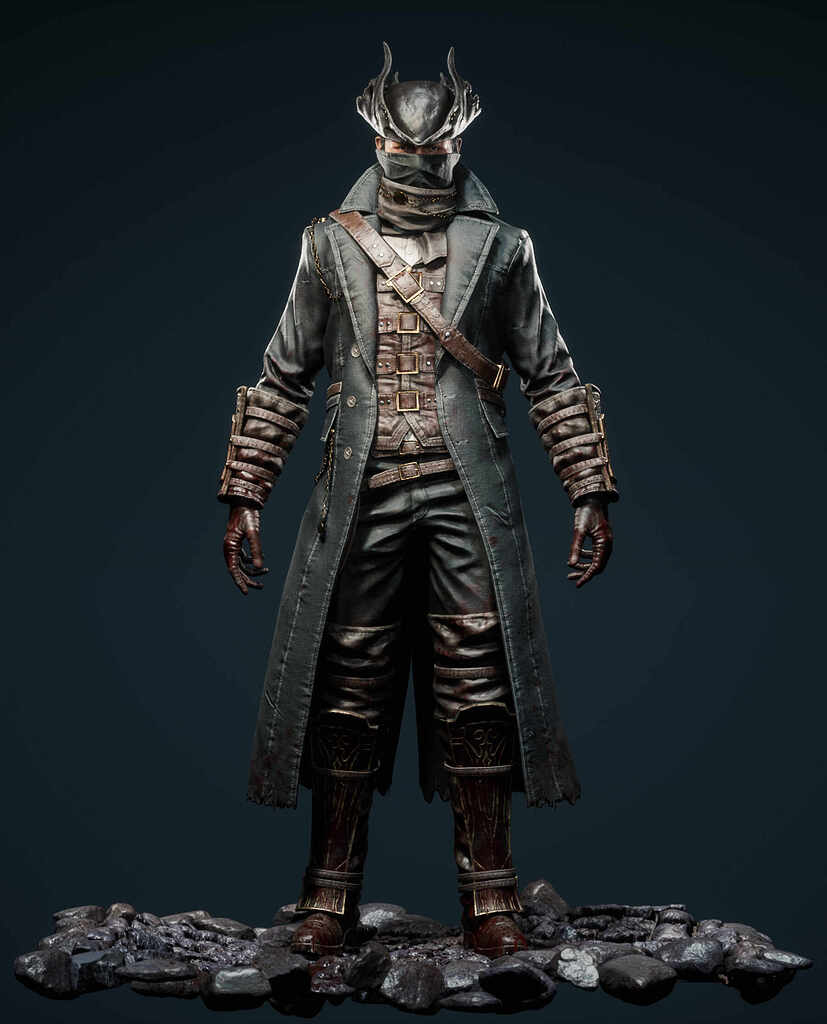 The Hunter - Bloodborne Fan art (UE5) - ZBrushCentral