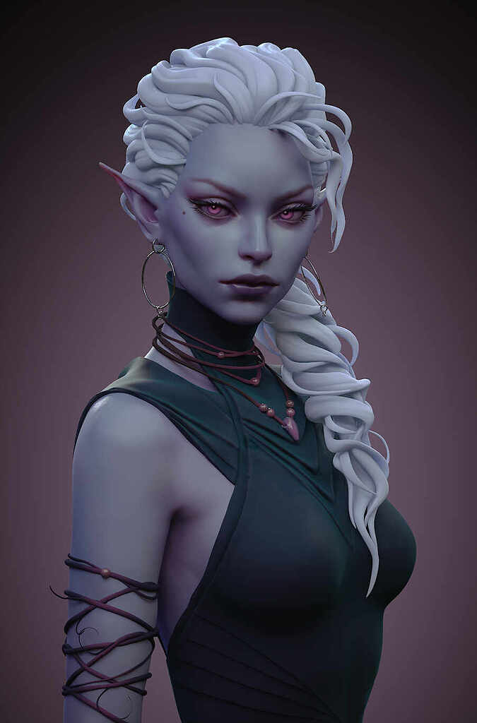 Night Elf - ZBrushCentral