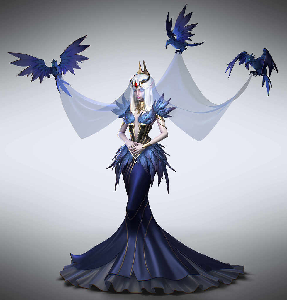 Cursed Princess - ZBrushCentral