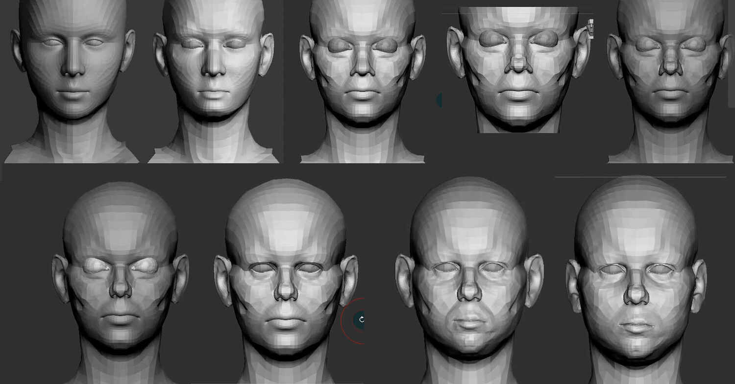 Sculpting portraits like PRO in Zbrush. Part 1 - ZBrushCentral