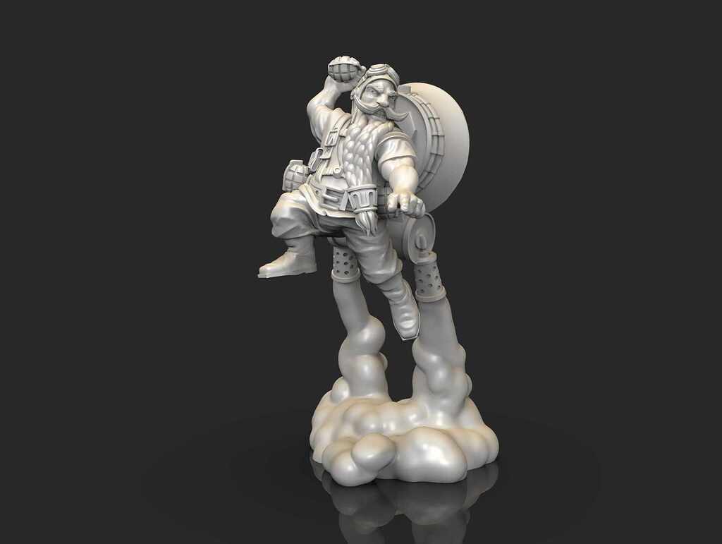 Dwarfe Bomber - ZBrushCentral