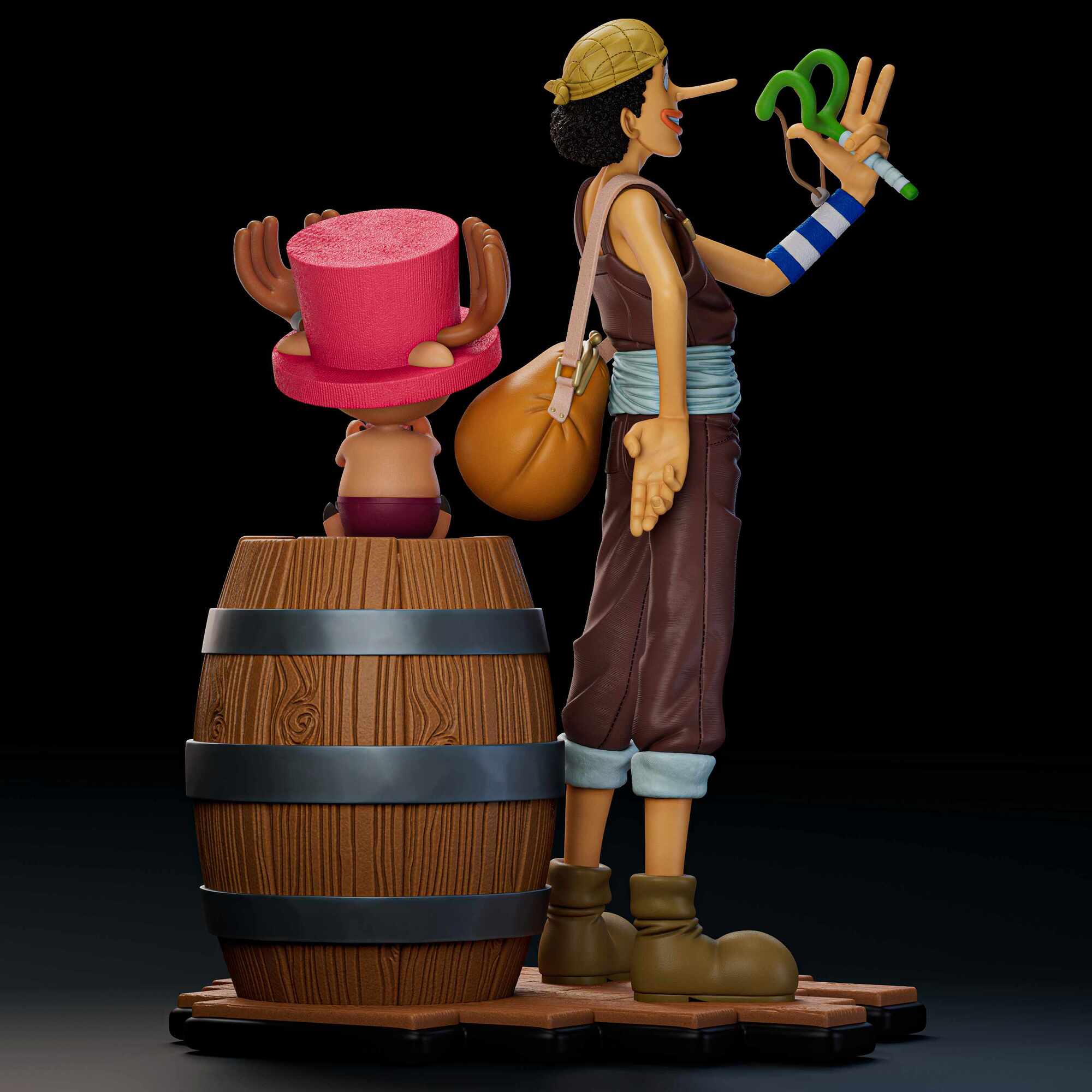 Usopp & Chopper // One Piece (fan art) - ZBrushCentral