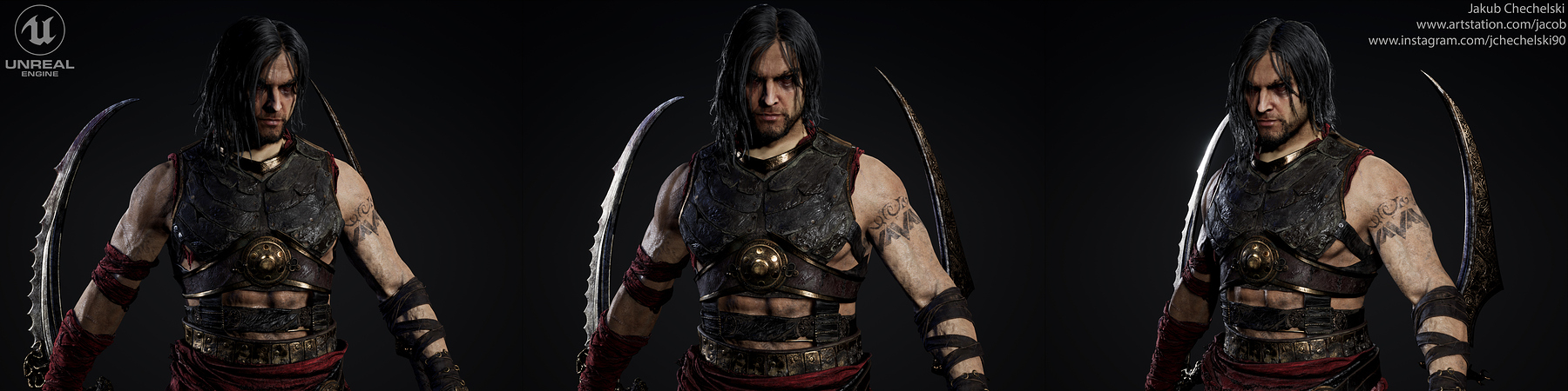 Prince of Persia, Warrior Within fan-art - ZBrushCentral